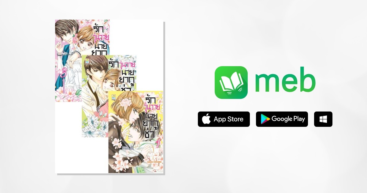SET รักวุ่นวายนายยากูซ่า เล่ม1-3:: e-book การ์ตูน โดย Ayumi COCORO