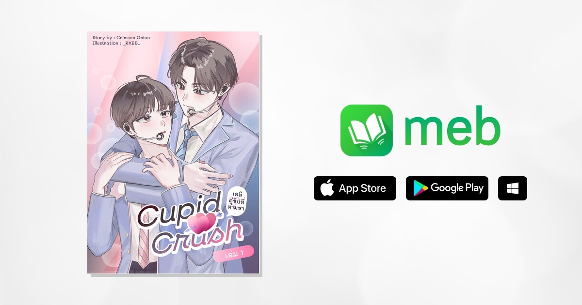 Cupid Crush เคมีคู่ชิปที่ตามหา 2 เล่ม นิยาย e-book