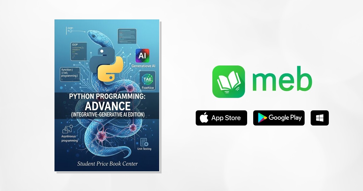 Python Programming: Advance:: e-book หนังสือ โดย ศูนย์หนังสือราคานักเรียน