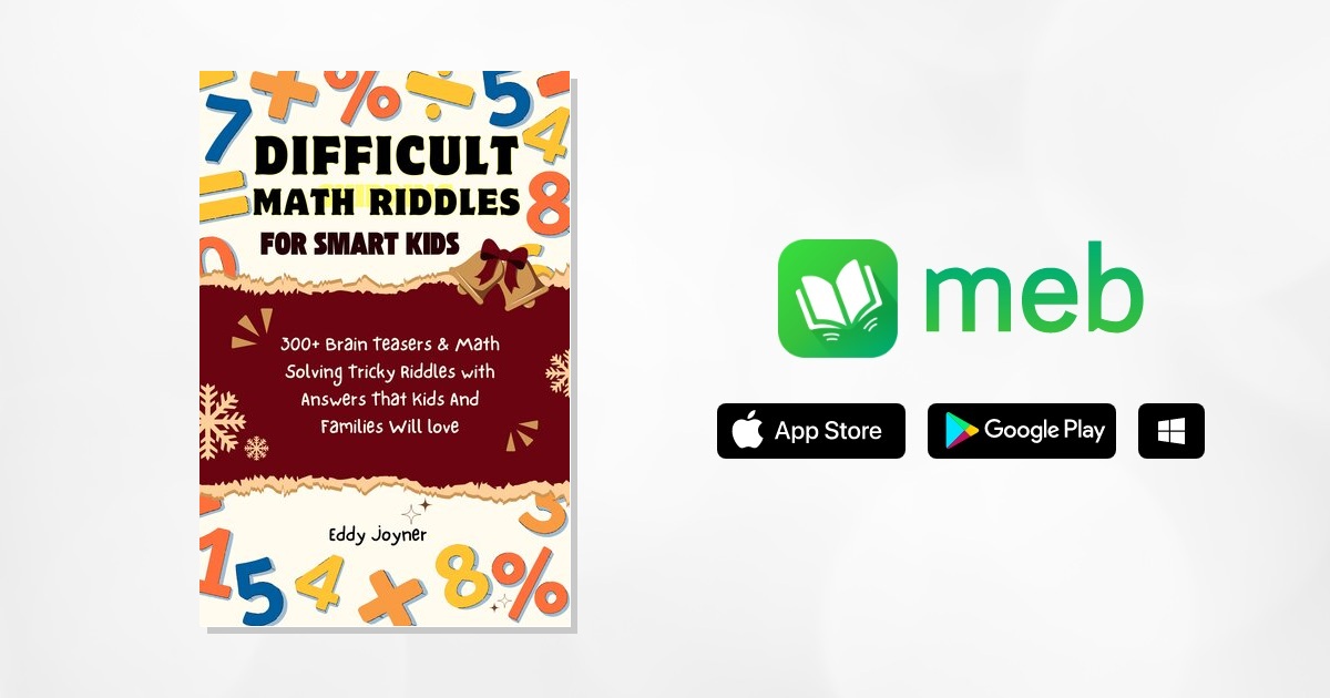 Difficult Math Riddles For Smart Kids: 300+ Brain Teasers & Math ...