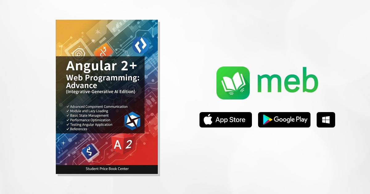 Angular 2+ Web Programming: Advance:: e-book หนังสือ โดย ศูนย์หนังสือราคานักเรียน
