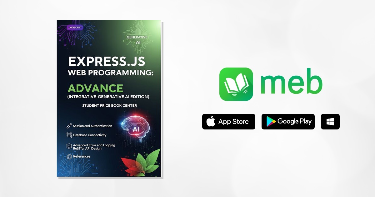Express.js Web Programming: Advance:: e-book หนังสือ โดย ศูนย์หนังสือราคานักเรียน