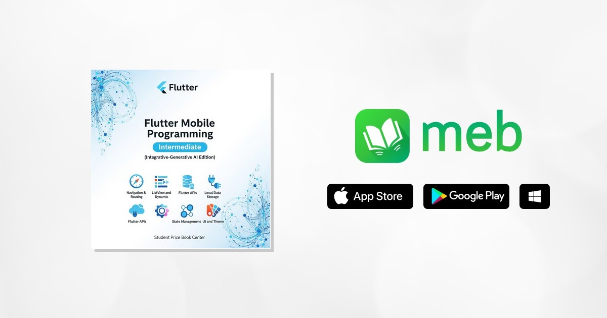 Flutter Mobile Programming: Intermediate:: e-book หนังสือ โดย ศูนย์หนังสือราคานักเรียน