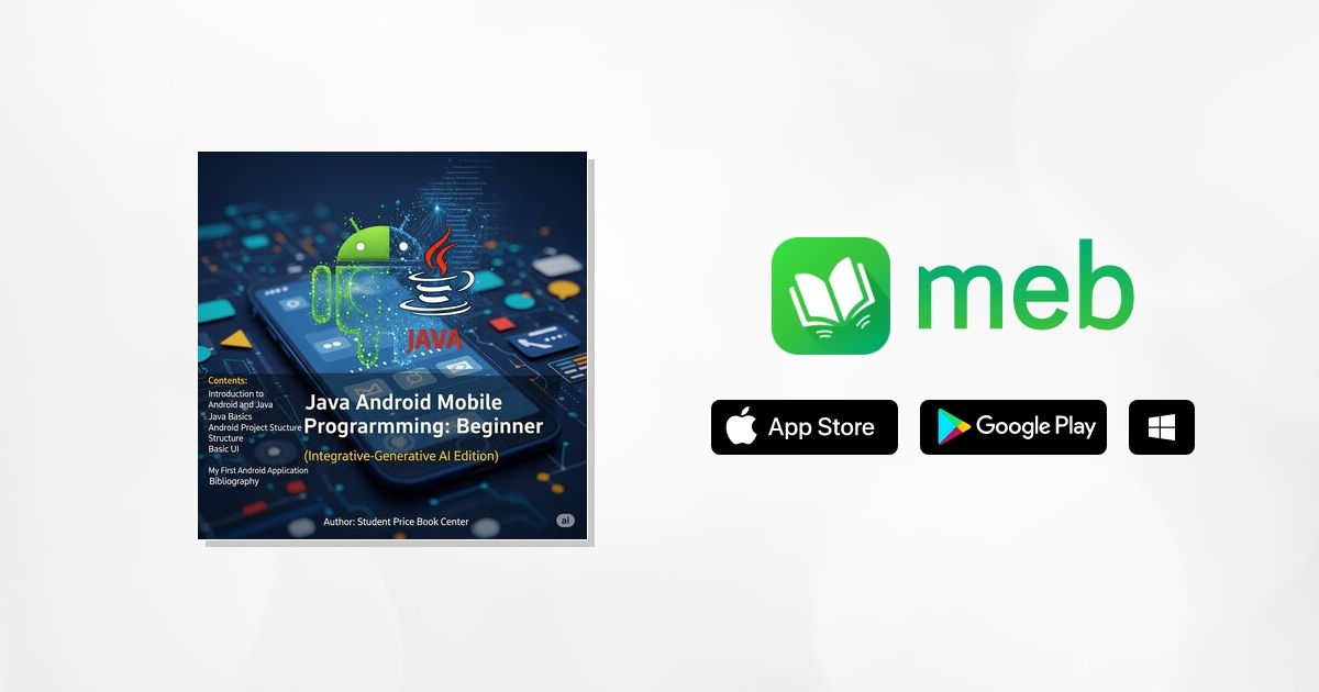 Java Android Mobile Programming: Beginner:: e-book หนังสือ โดย ศูนย์หนังสือราคานักเรียน